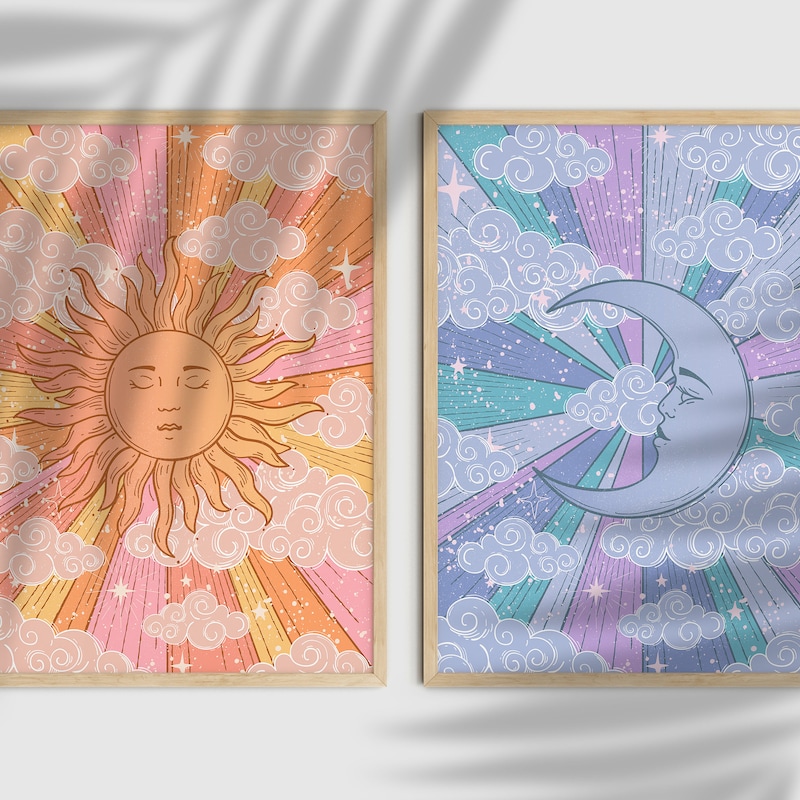 Moon Home Decor - Etsy