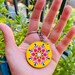 Mandala Key Chains - Etsy UK