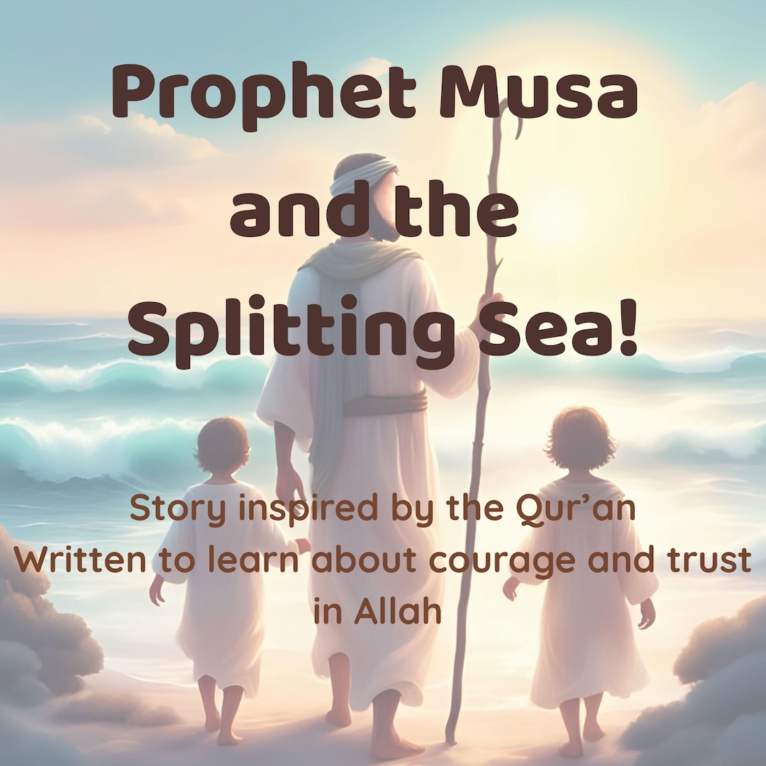 Prophet Musa (A.S) and the Splitting Sea! - Etsy