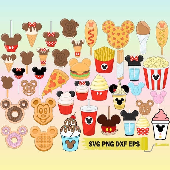40 Snack Svg Png Dxf Eps Pdf Files for Cricut or Silhouette - Etsy