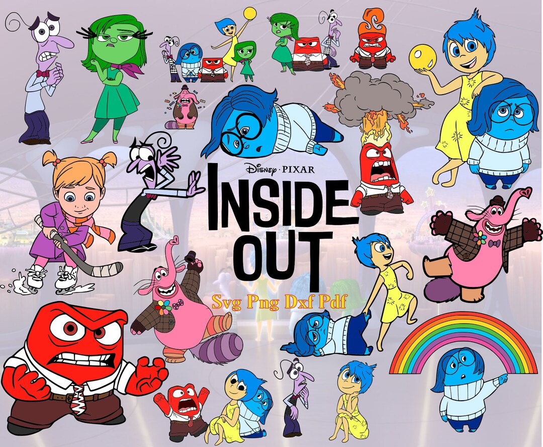 50+ Inside Out Svg Png Dxf Pdf Instant Download Cut File Clipart Svg ...