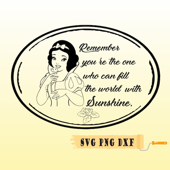 Snow White Clipart Princess Digital Download SVG PNG DXF Seven - Etsy
