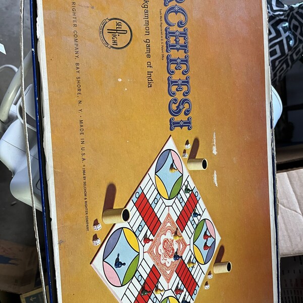 Parcheesi Board Game - Etsy