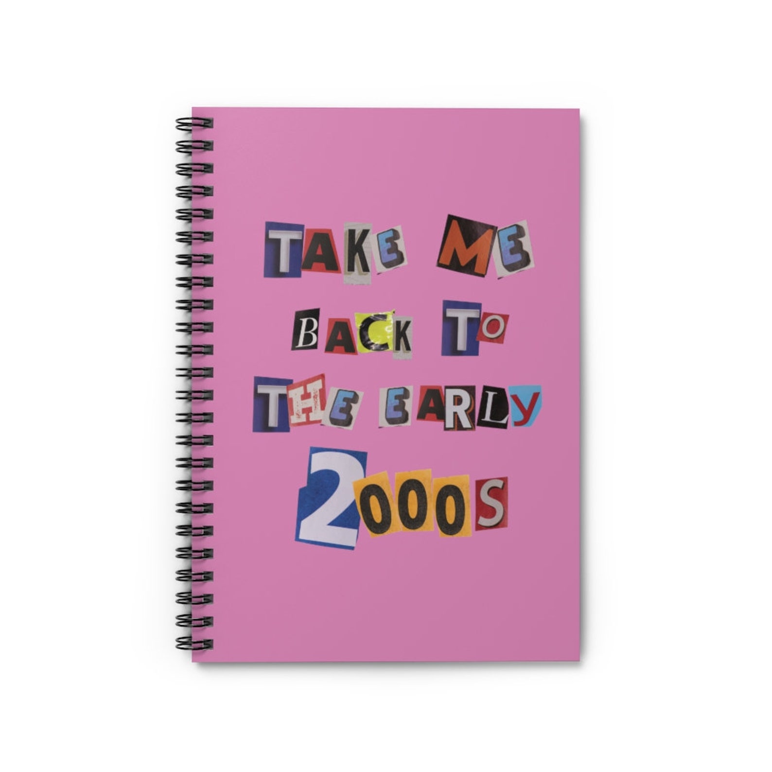 Early 2000s Trendy Y2K Spiral Notebook Born in the Early | Etsy