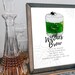 Witches Brew Halloween Drink Recipe | Instant Download | Bar Sign ...