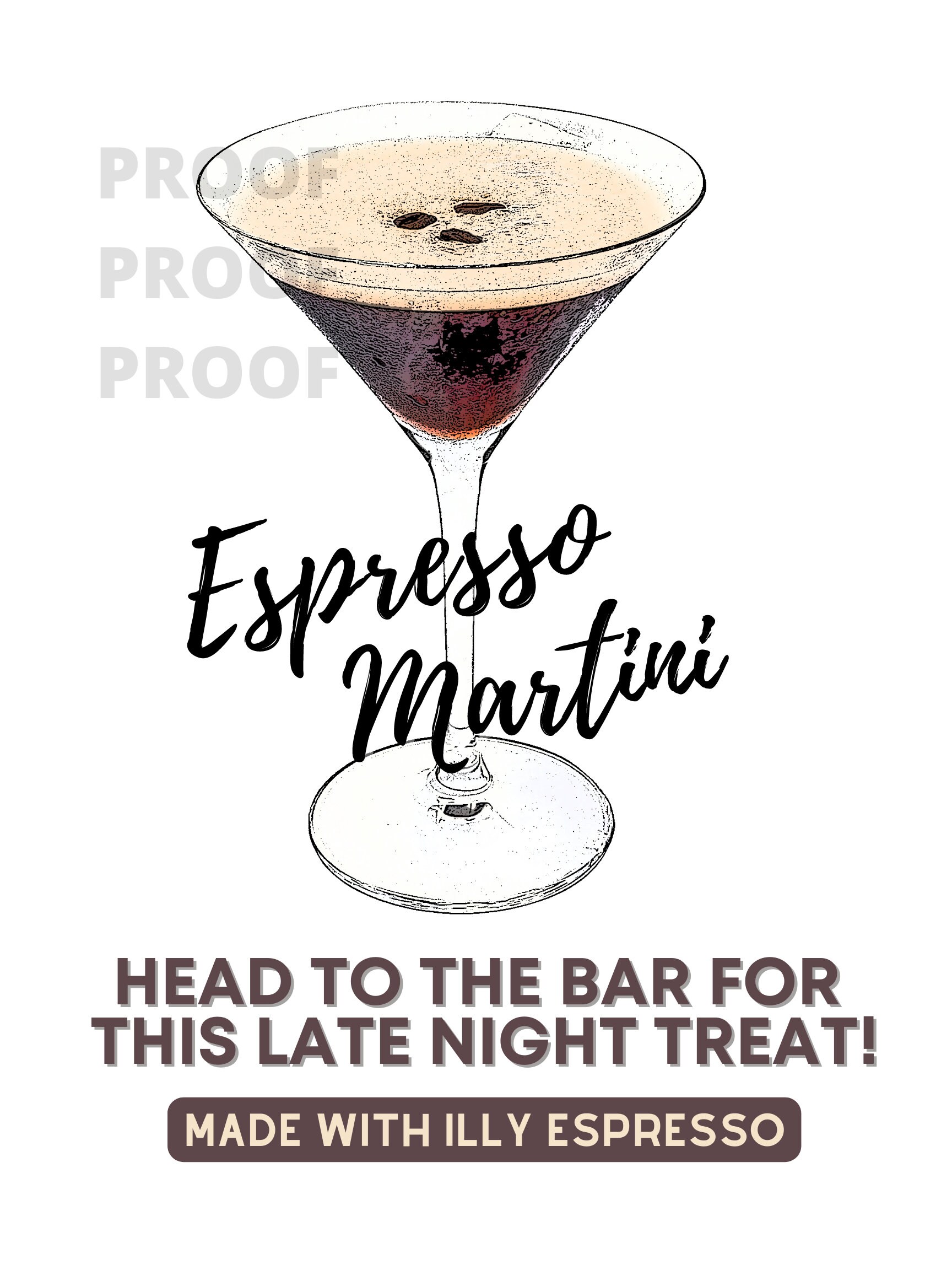 Custom Drink Cocktail Print | Instant Download | Wedding Cocktail ...