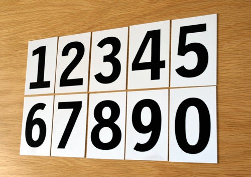 Church Hymn Numbers / School Plastic Hymn Board Number Sets – Black on ...