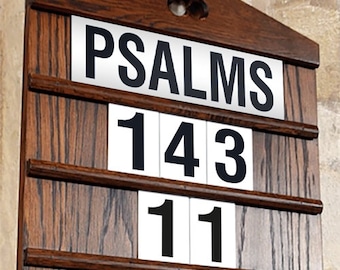 HYMNS Church Hymn Board Slider / School Plastic Hymn Board - Etsy