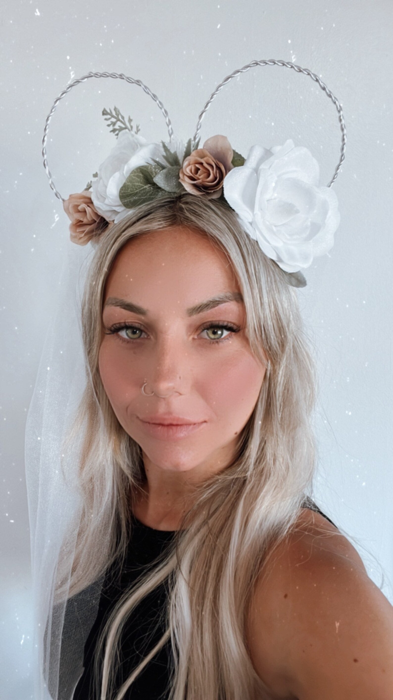 Bride Disneyland Ears Bridal Themed Disneyland Headband - Etsy