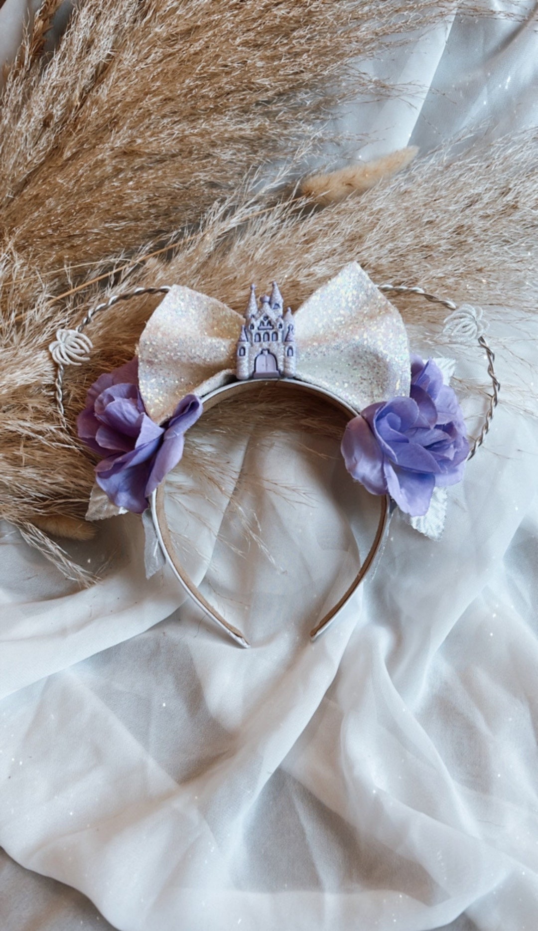 Disneyland Castle Headband | Sparkling Disney Castle Mouse Ears ...