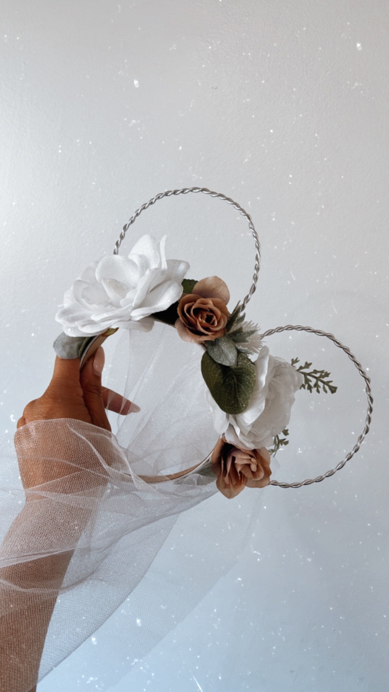 Bride Disneyland Ears Bridal Themed Disneyland Headband - Etsy