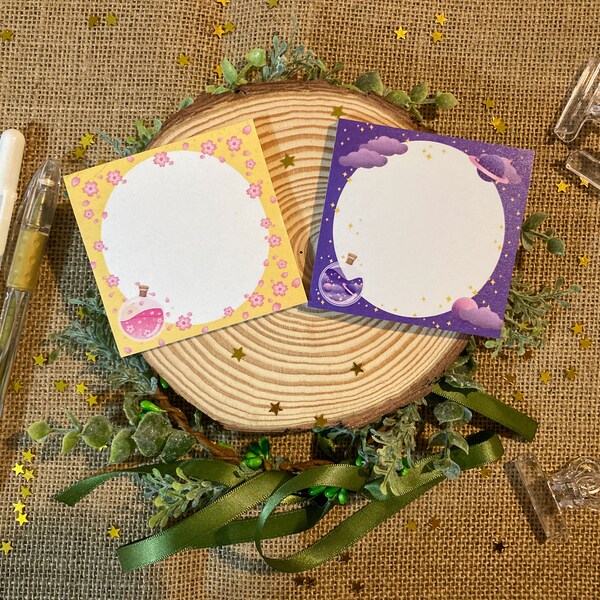 Space Sticky Notes - Etsy