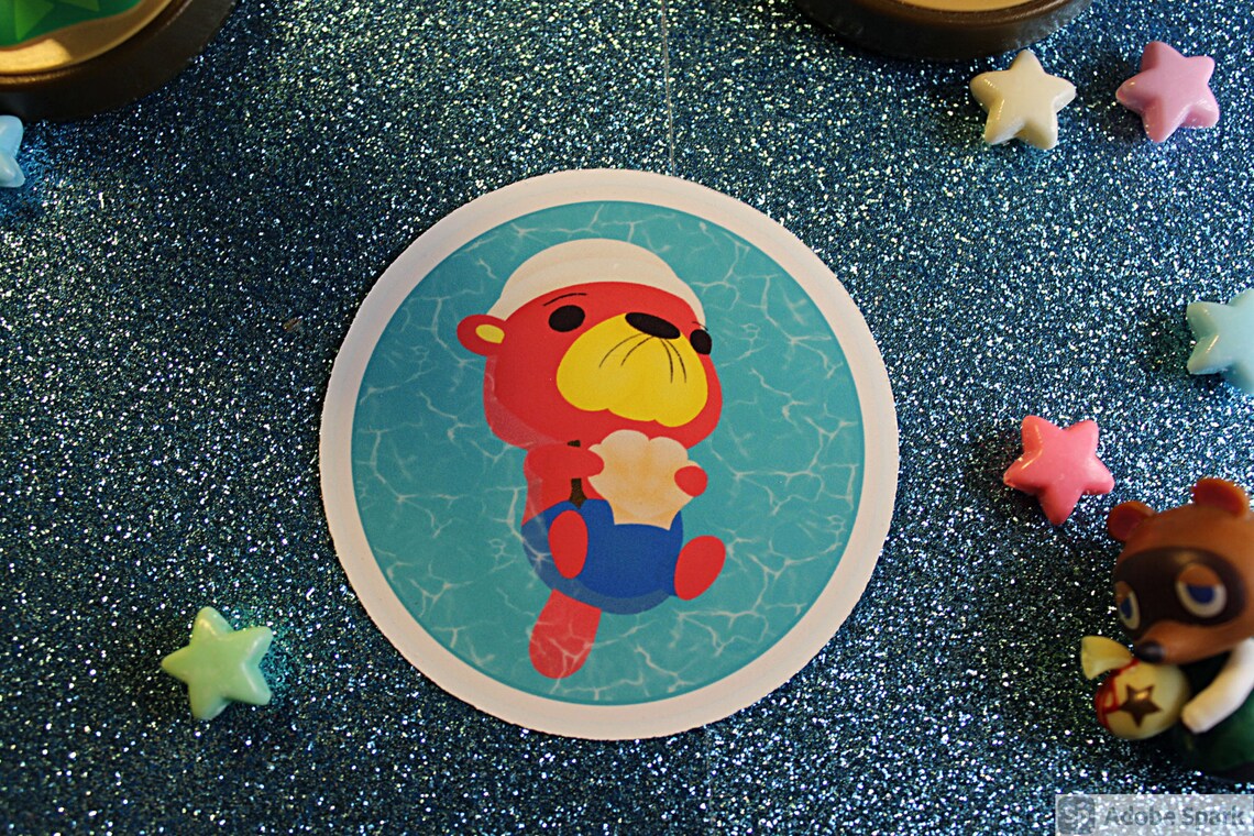 Pascal Vinyl Sticker Nintendo Animal Crossing Animal - Etsy