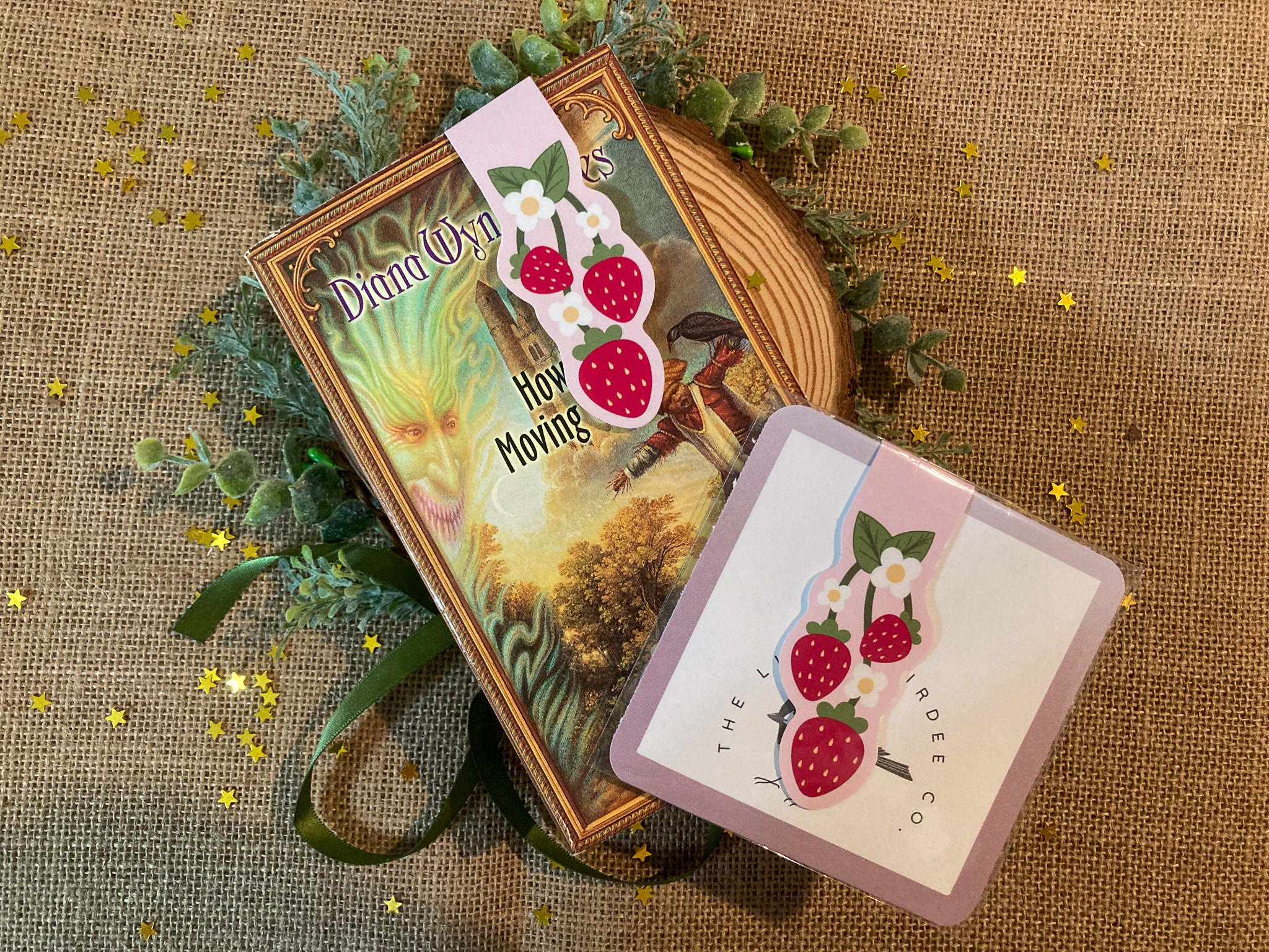 Kawaii Strawberry Pink Bookmark| Book Lover, Bookworm, Study Studying ...