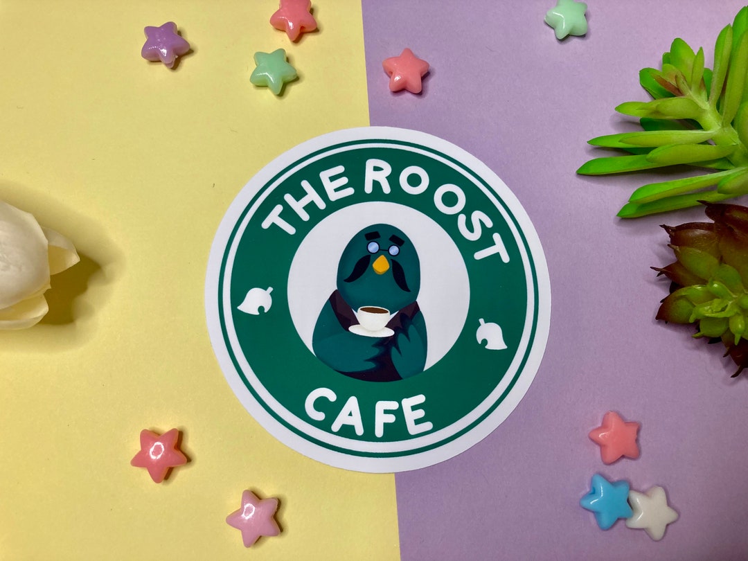 The Toost Café Brewster Vinyl Sticker ACNH - Etsy