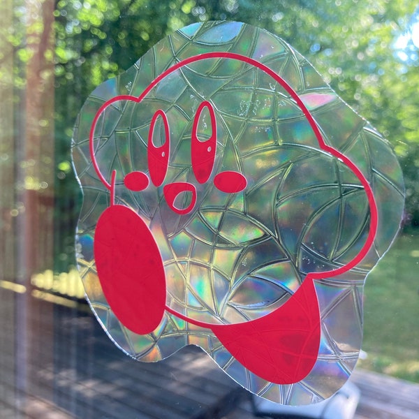 Kirby Window Cling - Etsy