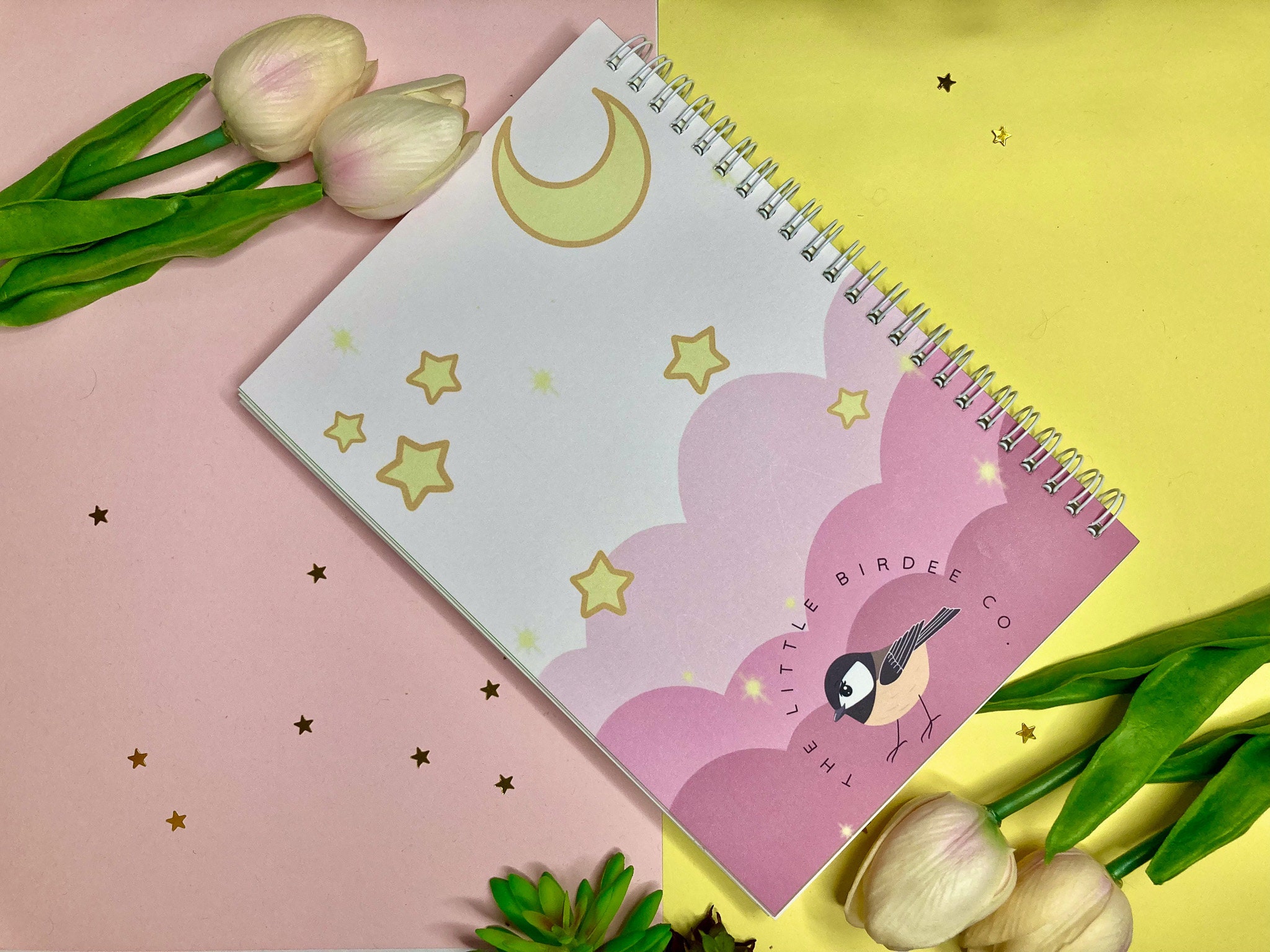Kirby Nintendo Dreamy Clouds Spiral Notebook sold by Dud Bolt Marwari ...