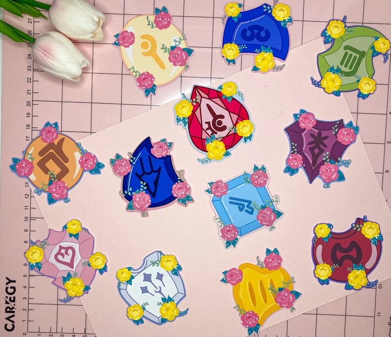 FFXIV Job Stone Vinyl Sticker Final Fantasy 14 Soul Stone - Etsy