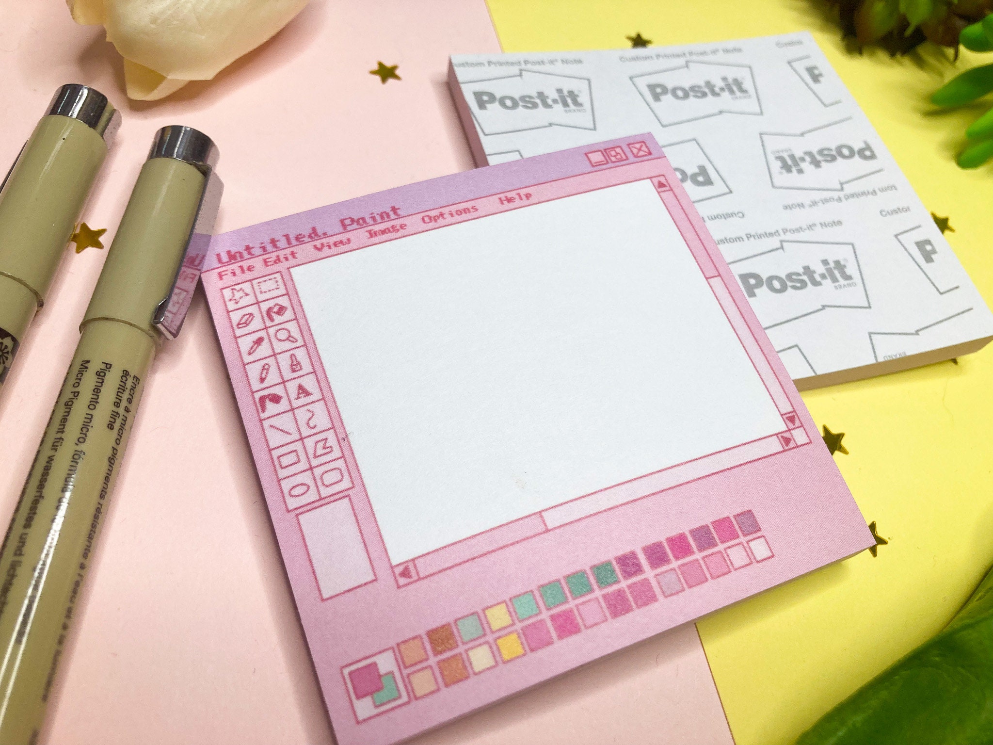 MS Paint Post-it® Notes | Retro Kawaii Memo Pads - Etsy