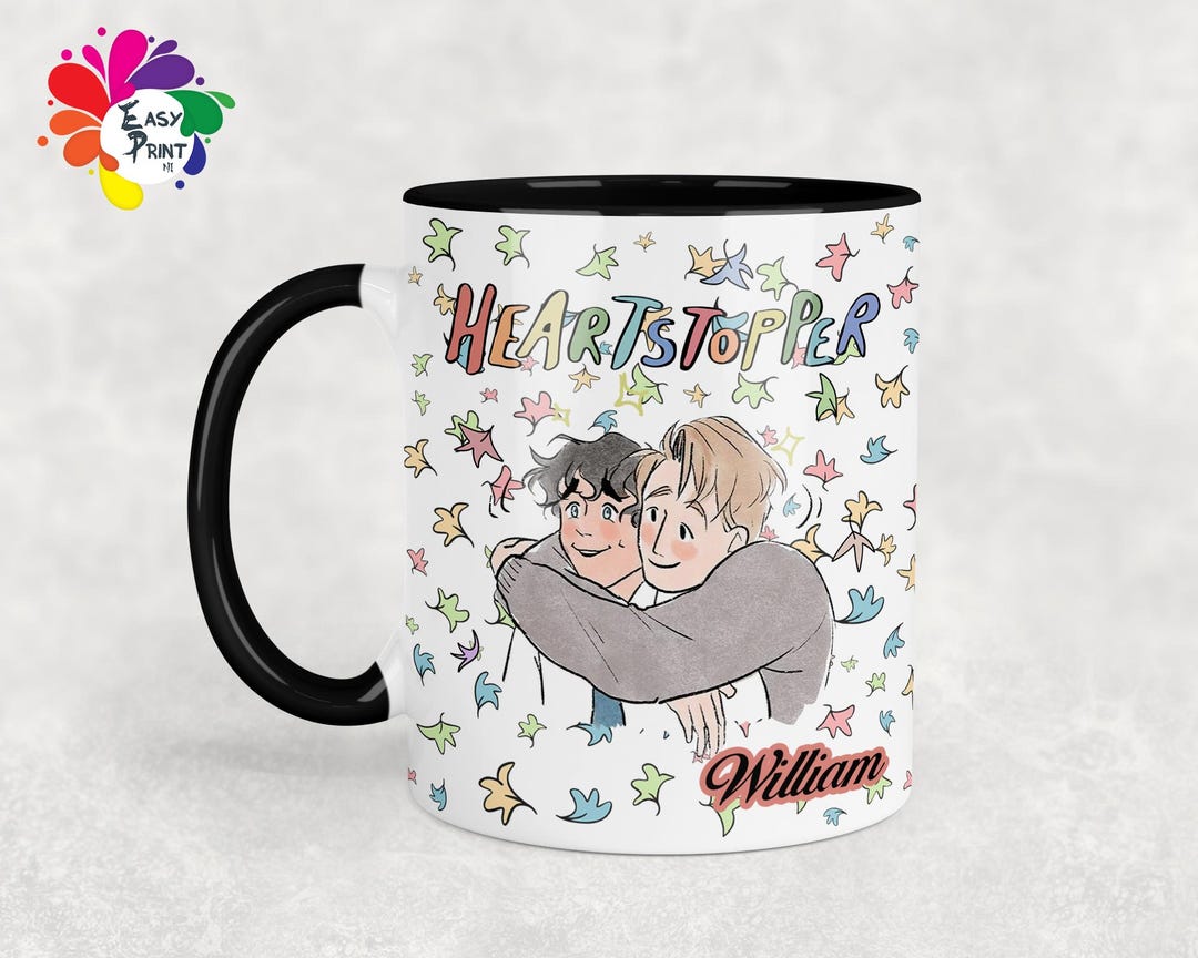 Personalised Inspired Heartstopper Mug Custom/personalised Gift Idea ...
