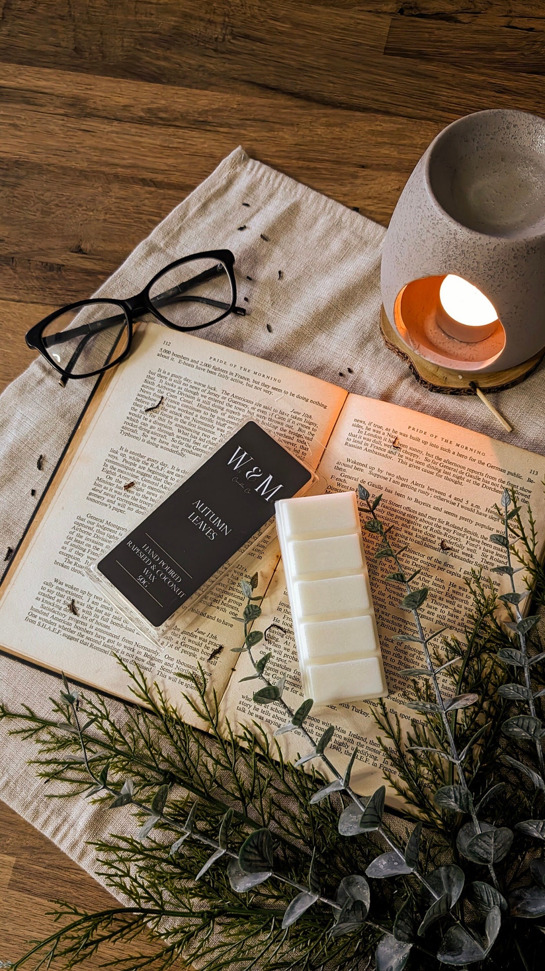 Autumn Leaves Wax Melts, Long Lasting, Home Fragrances, Strong Scented ...