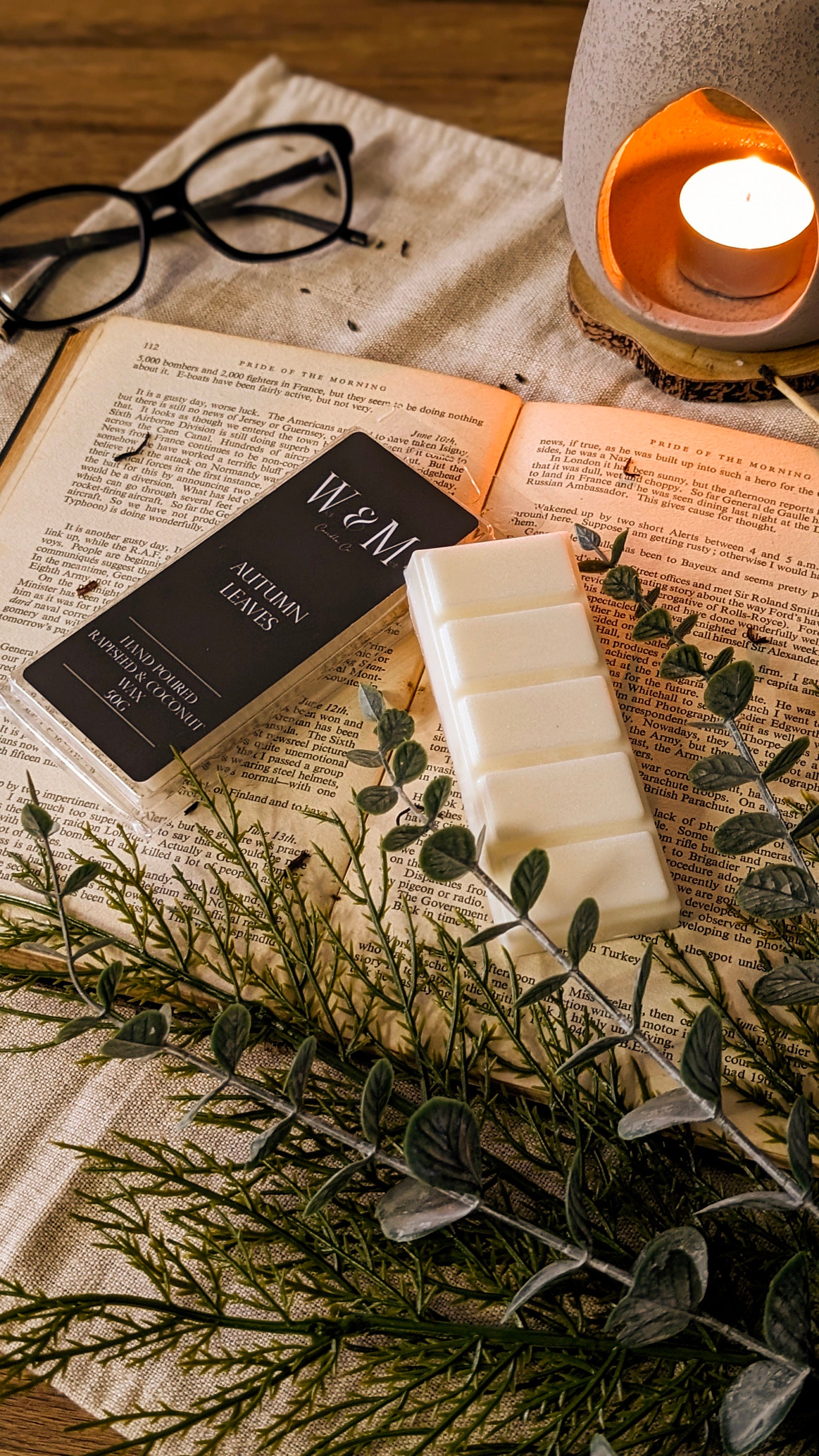 Autumn Leaves Wax Melts, Long Lasting, Home Fragrances, Strong Scented ...