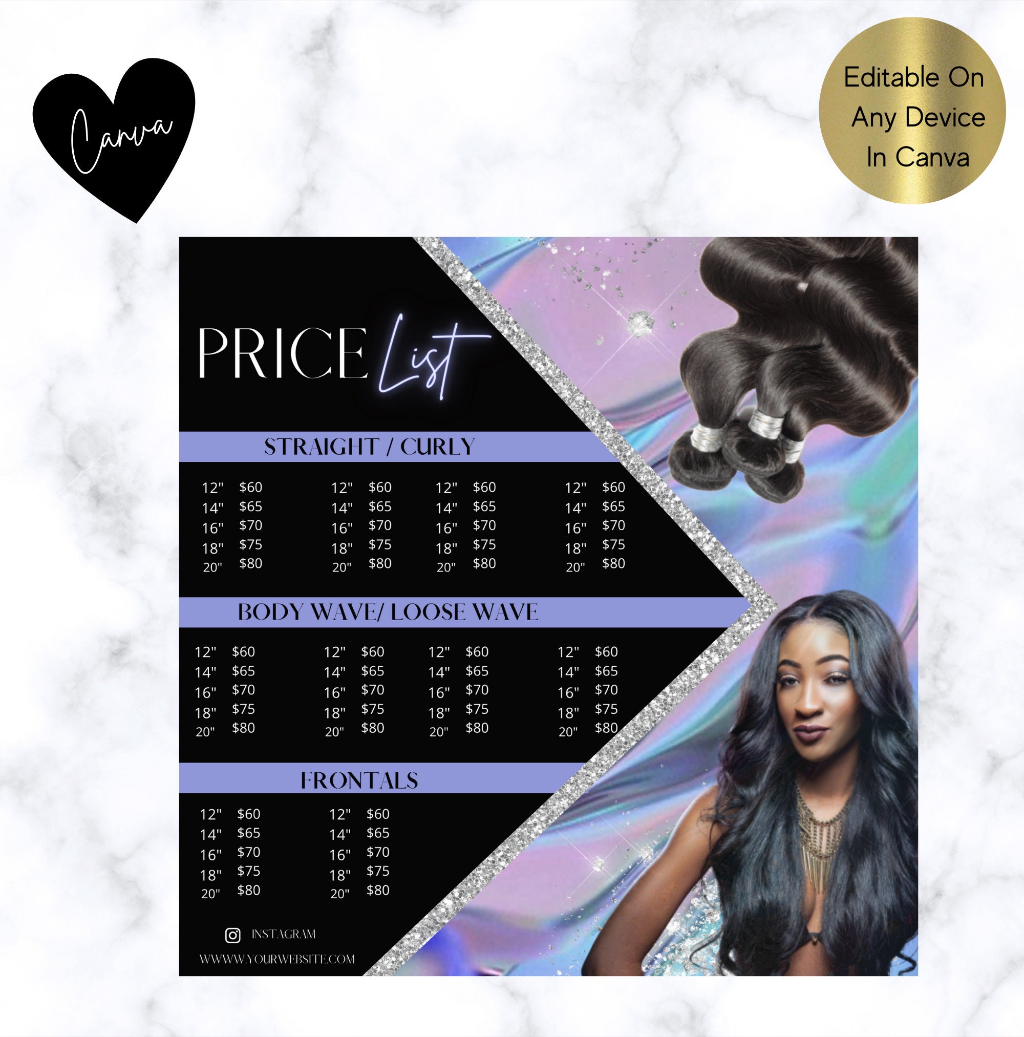 Price List Flyer, Flyer Template, Flyer Design, New Flyer - Etsy