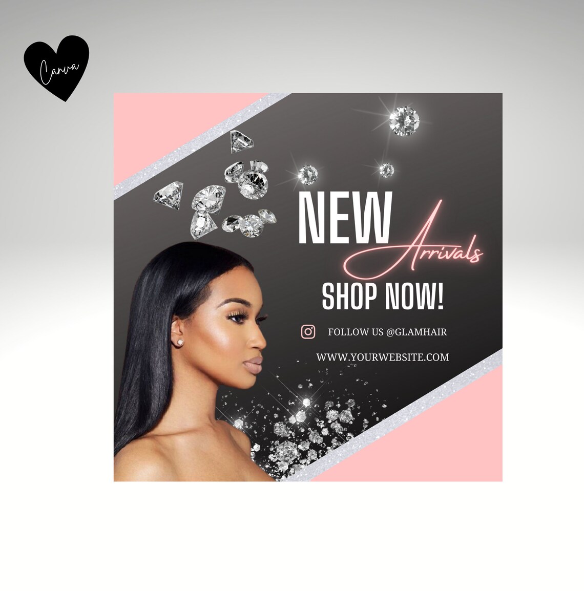 Diy Social Media Flyer Template Cute Flyer Design Flyer Etsy