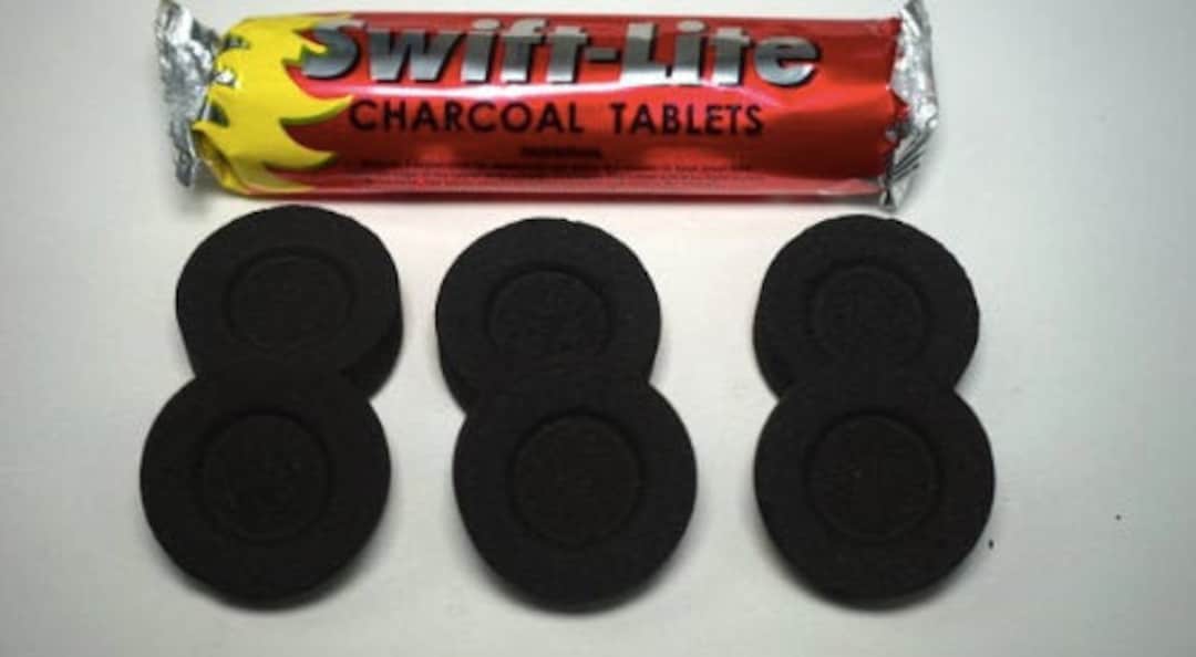Swift Lite Charcoal Tablets Includes 10 Tablets - Etsy