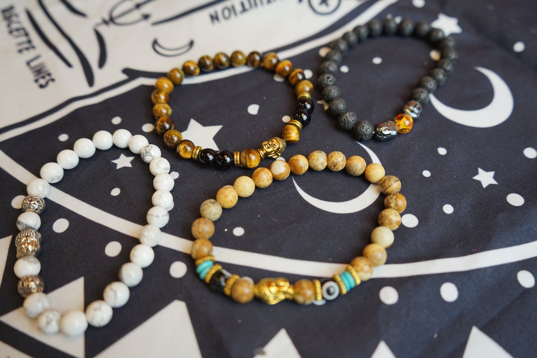 Buddha Stone Bracelet - Etsy