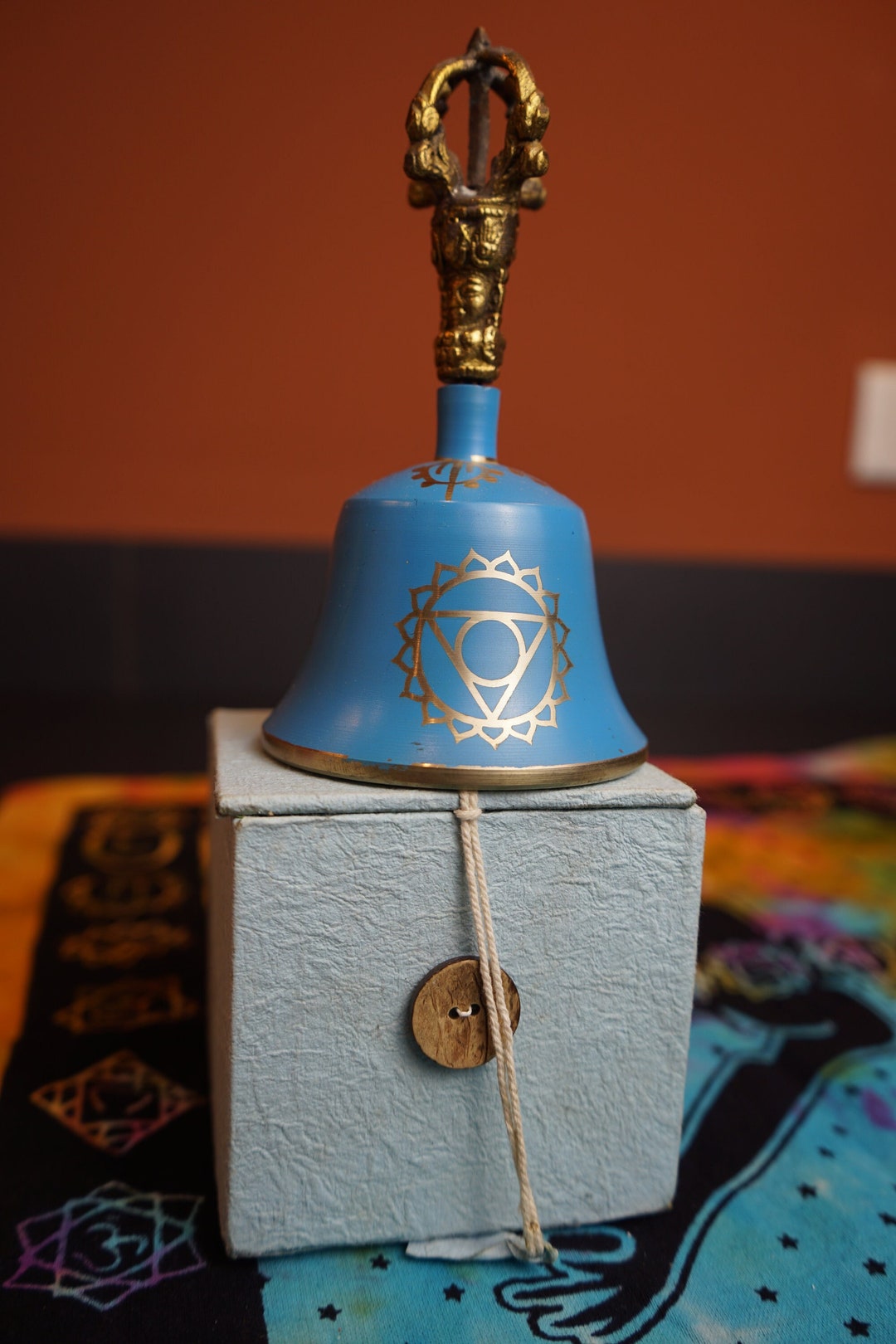 Tibetan Chakra Bells Throat Chakra - Etsy