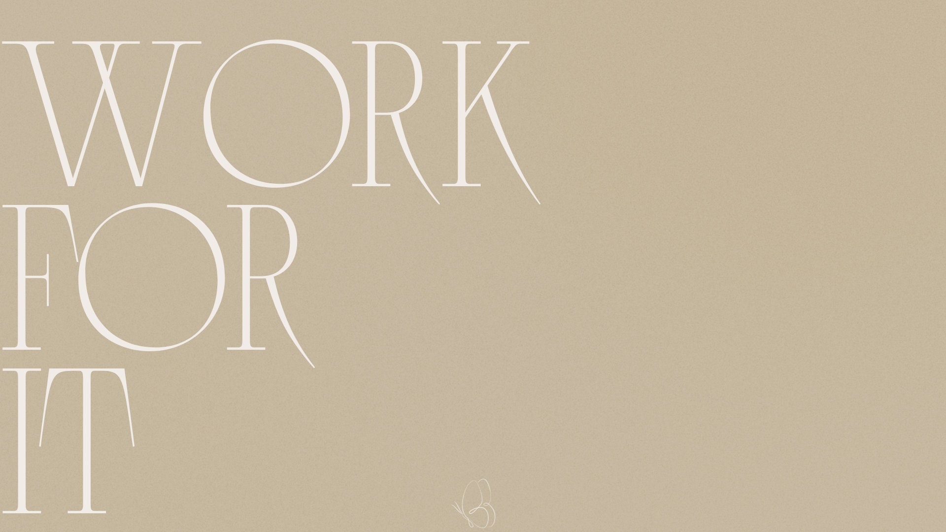 Work for It Desktop Wallpaper - Etsy