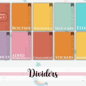 ADHD Planner Printable, ADHD Planner Adult, ADHD Resources, Adhd ...