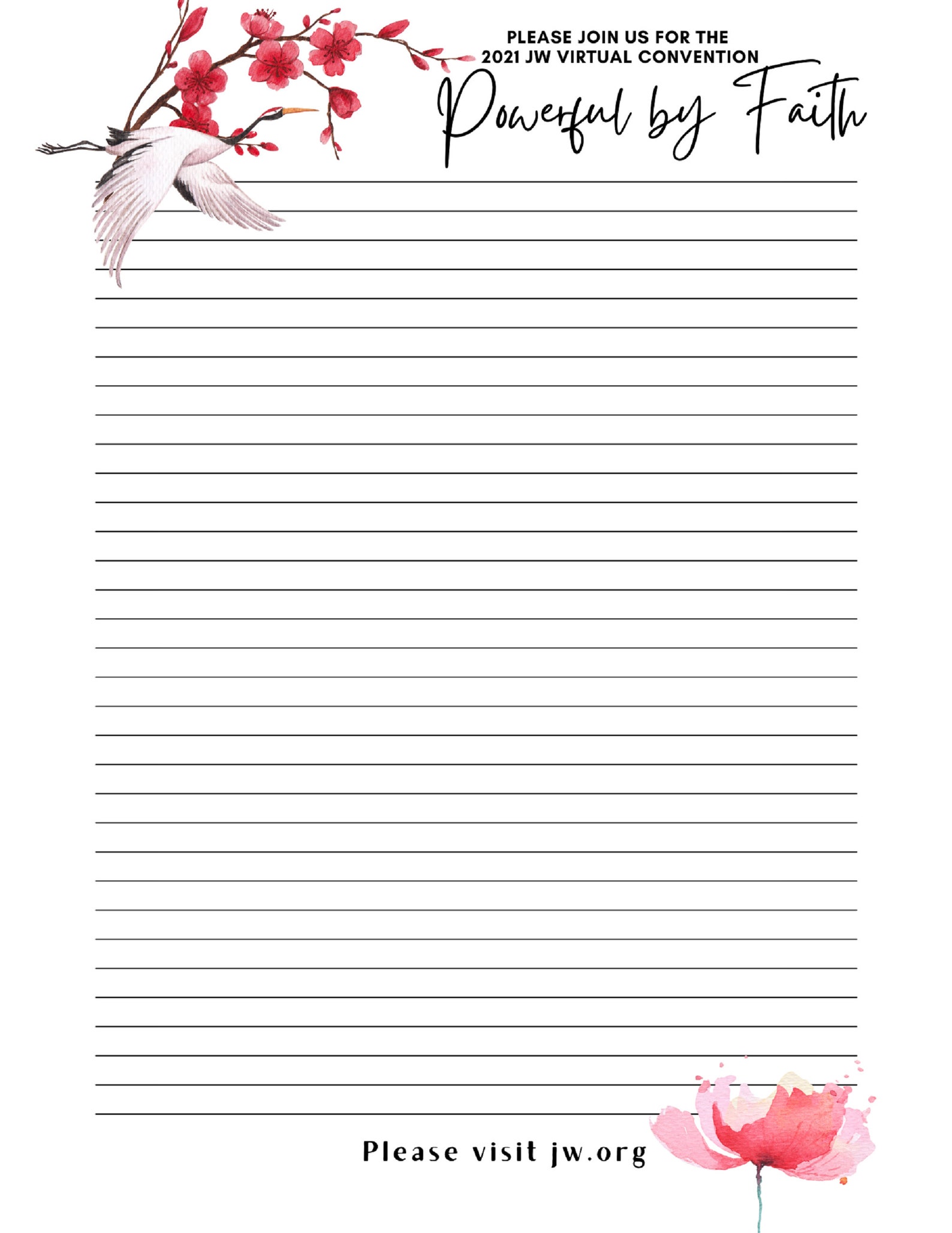 JW Letter Writing Stationery Invitation Letter Writing Ideas for the ...