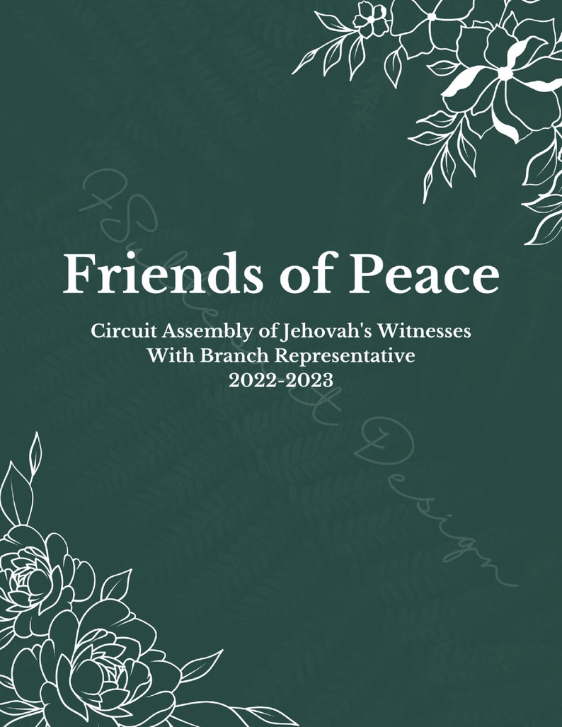 JW 2023 Circuit Assembly With Branch Representative Printable Notes JW ...