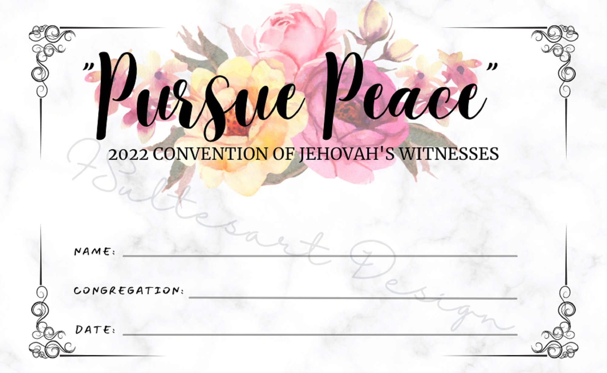 2022 JW Convention Badges Printable Pursue Peace 1 Peter 3 11 JW ...