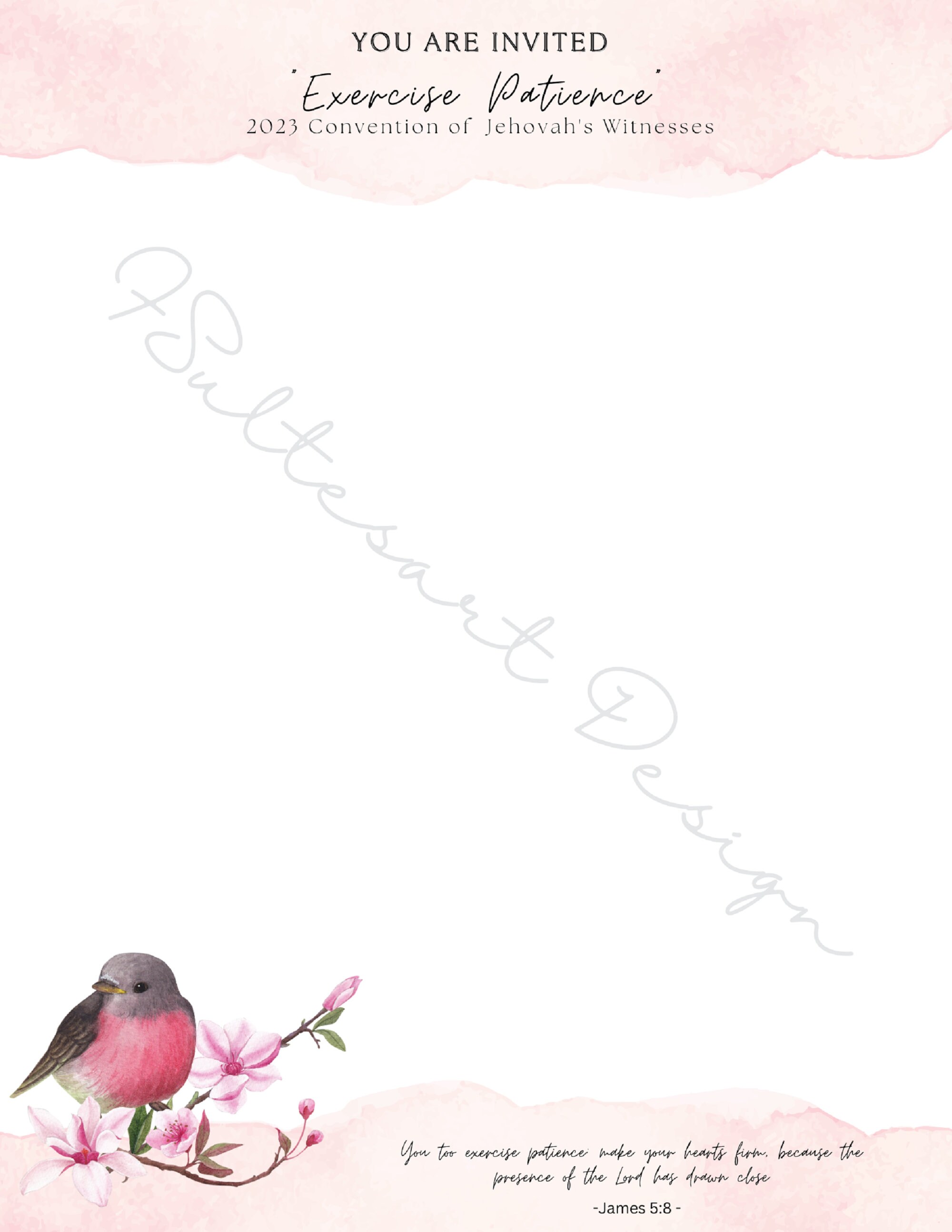 JW Letter Writing Stationery Invitation Letter Writing Ideas for the ...