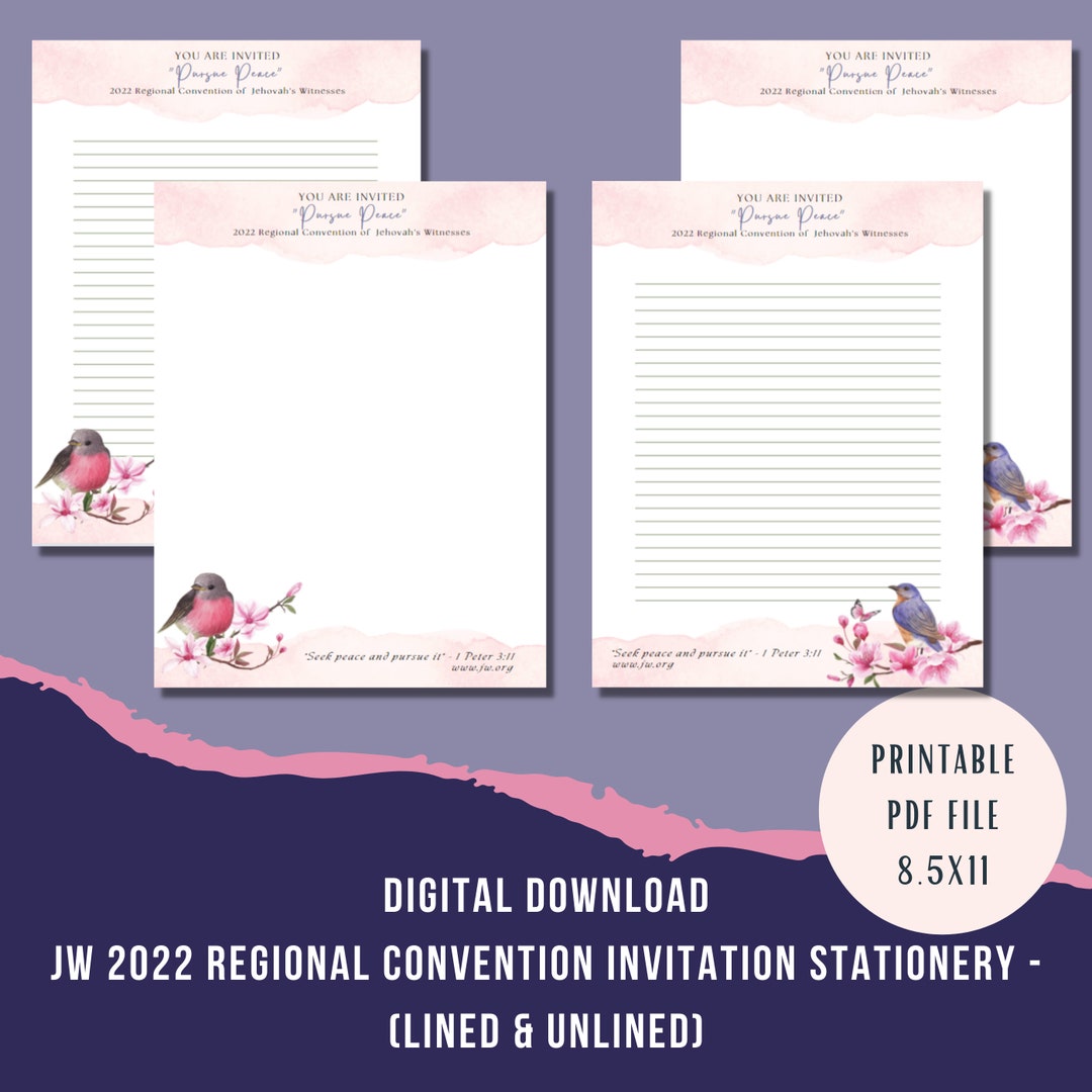 JW Letter Writing Stationery Invitation Letter Writing Ideas for the ...