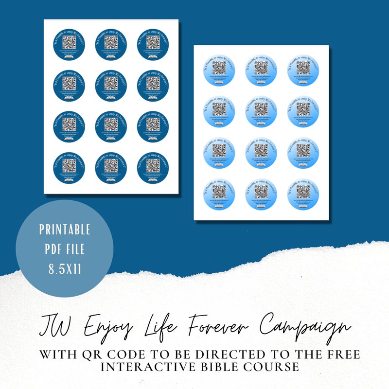 Jw Qr Code - Etsy