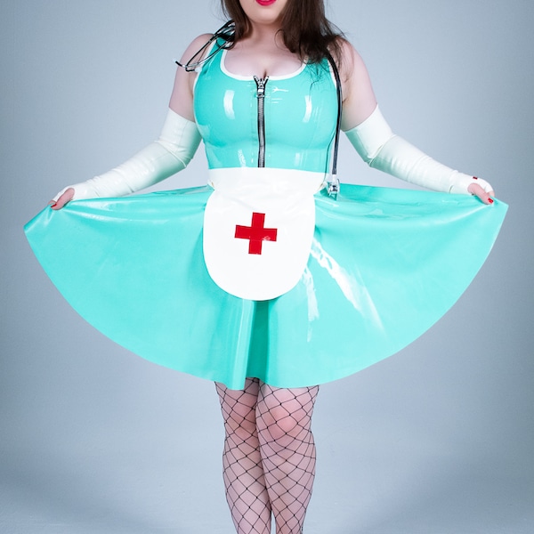 Latex Nurses Outfits - Etsy UK