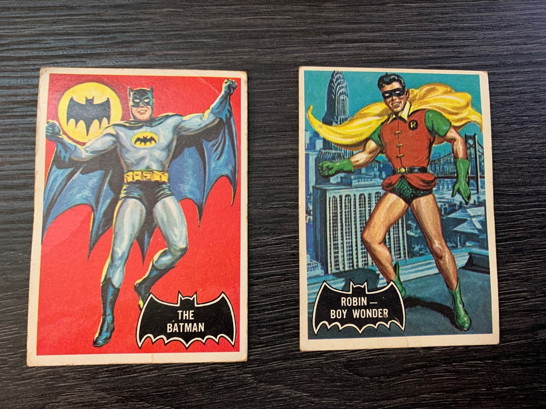 Collection of Batman Trading Cards From 1966 National Periodicals ...