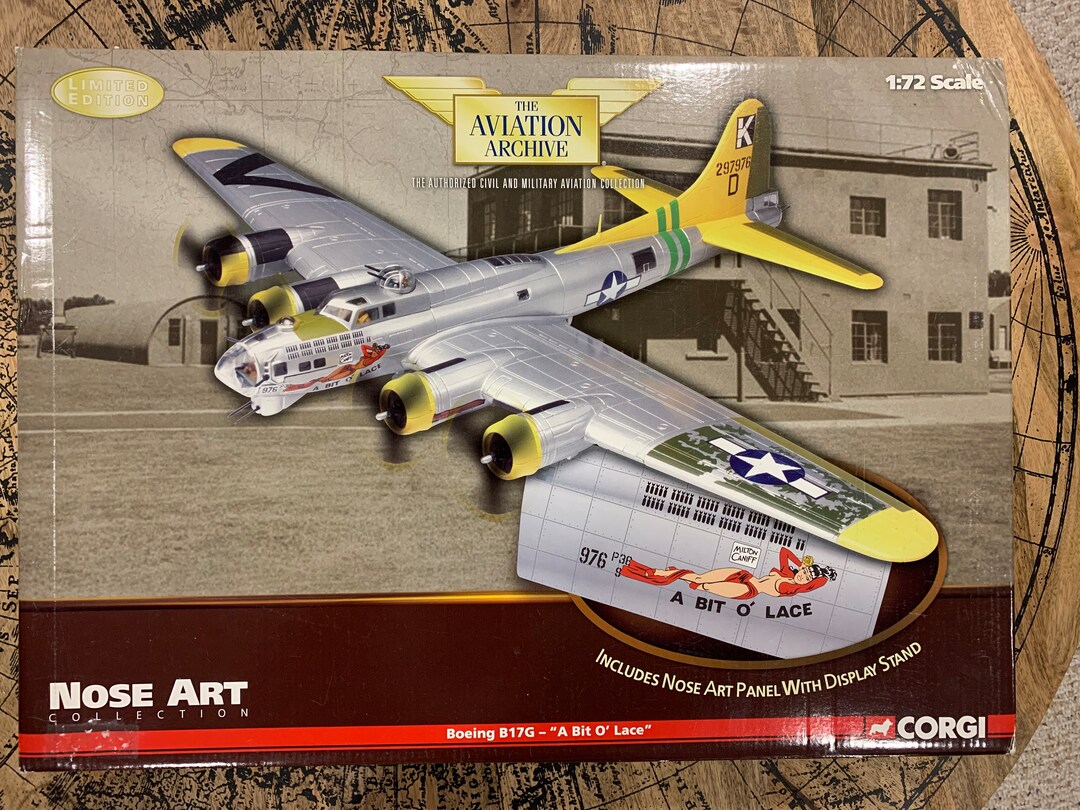 Corgi Diecast Model of B-17 a Bit O' Lace in 1:72 Scale - Etsy UK
