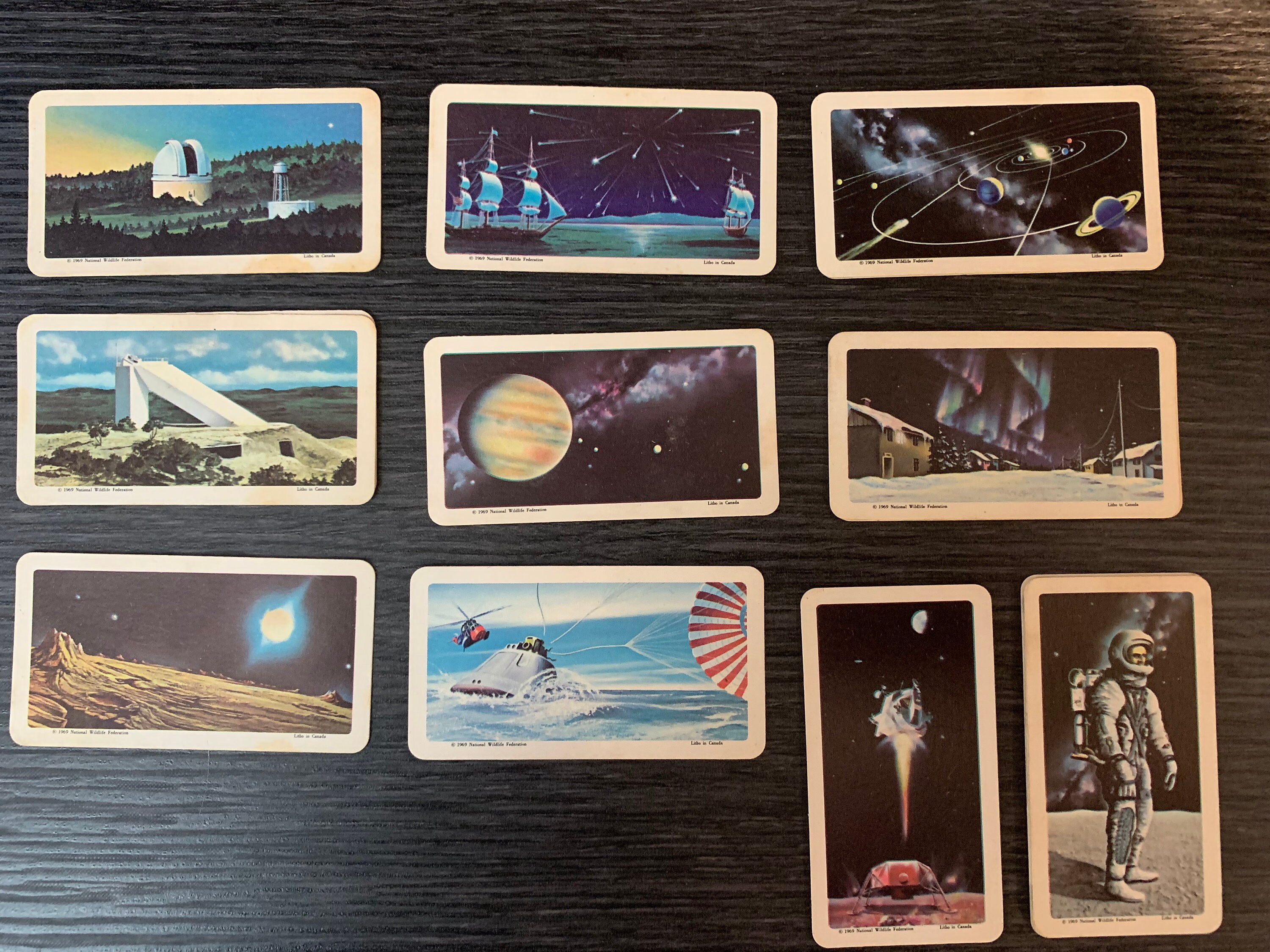 Ten Brooke Bond Tea Cards (red Rose Tea) the Space Age From 1969 - Etsy