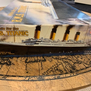 Minicraft Model Kit of RMS Titanic in 1/350 Scale - Etsy
