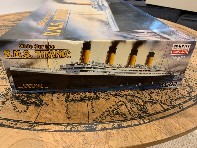 Minicraft Model Kit of RMS Titanic in 1/350 Scale - Etsy