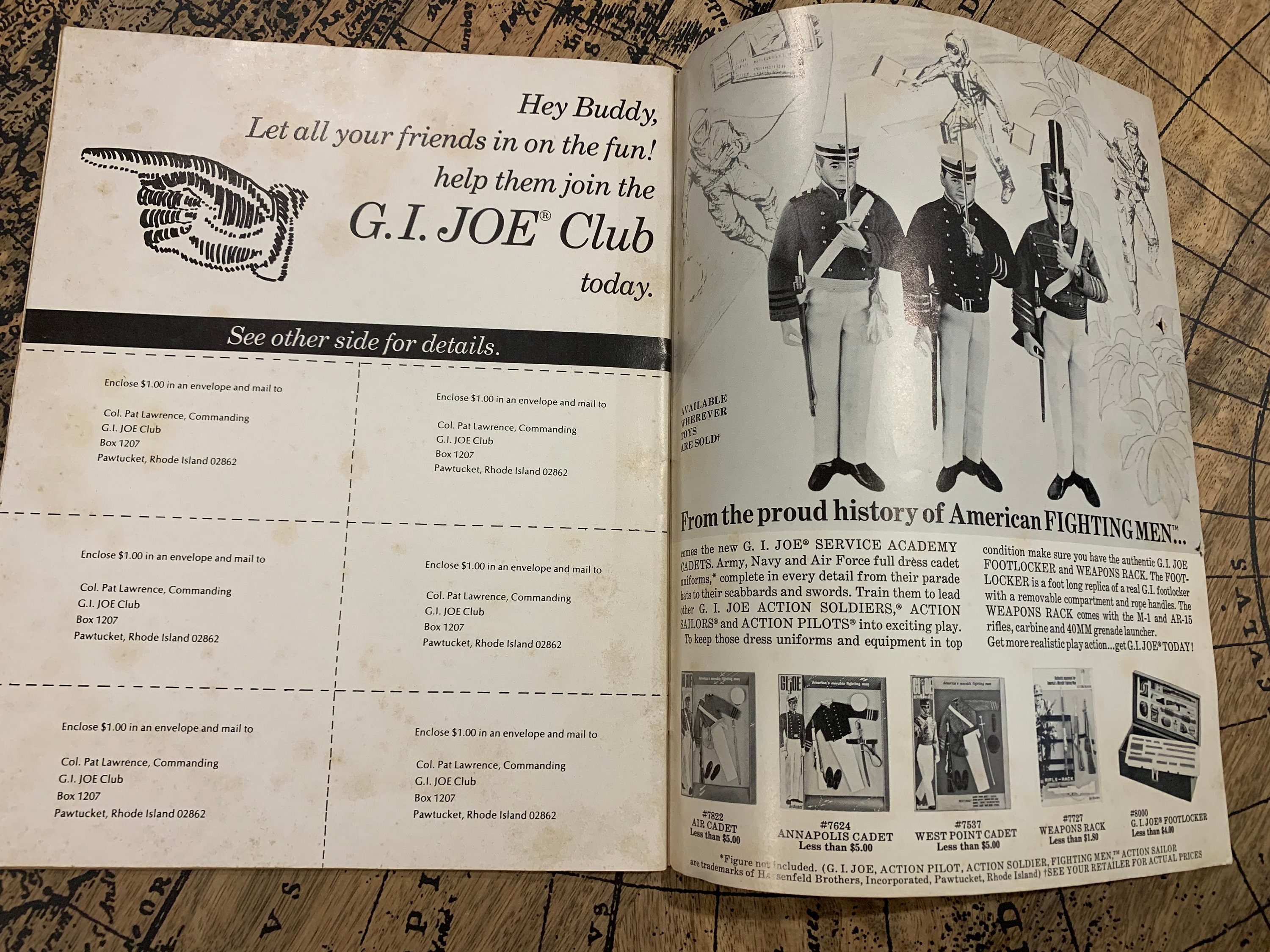 1967 GI Joe Command Post Yearbook in Near Mint Condition - Etsy