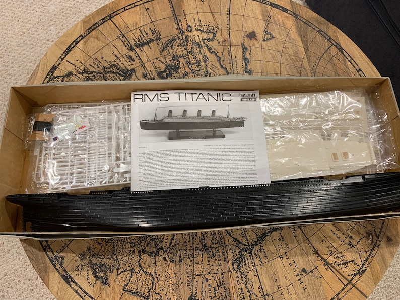 Minicraft Model Kit of RMS Titanic in 1/350 Scale - Etsy