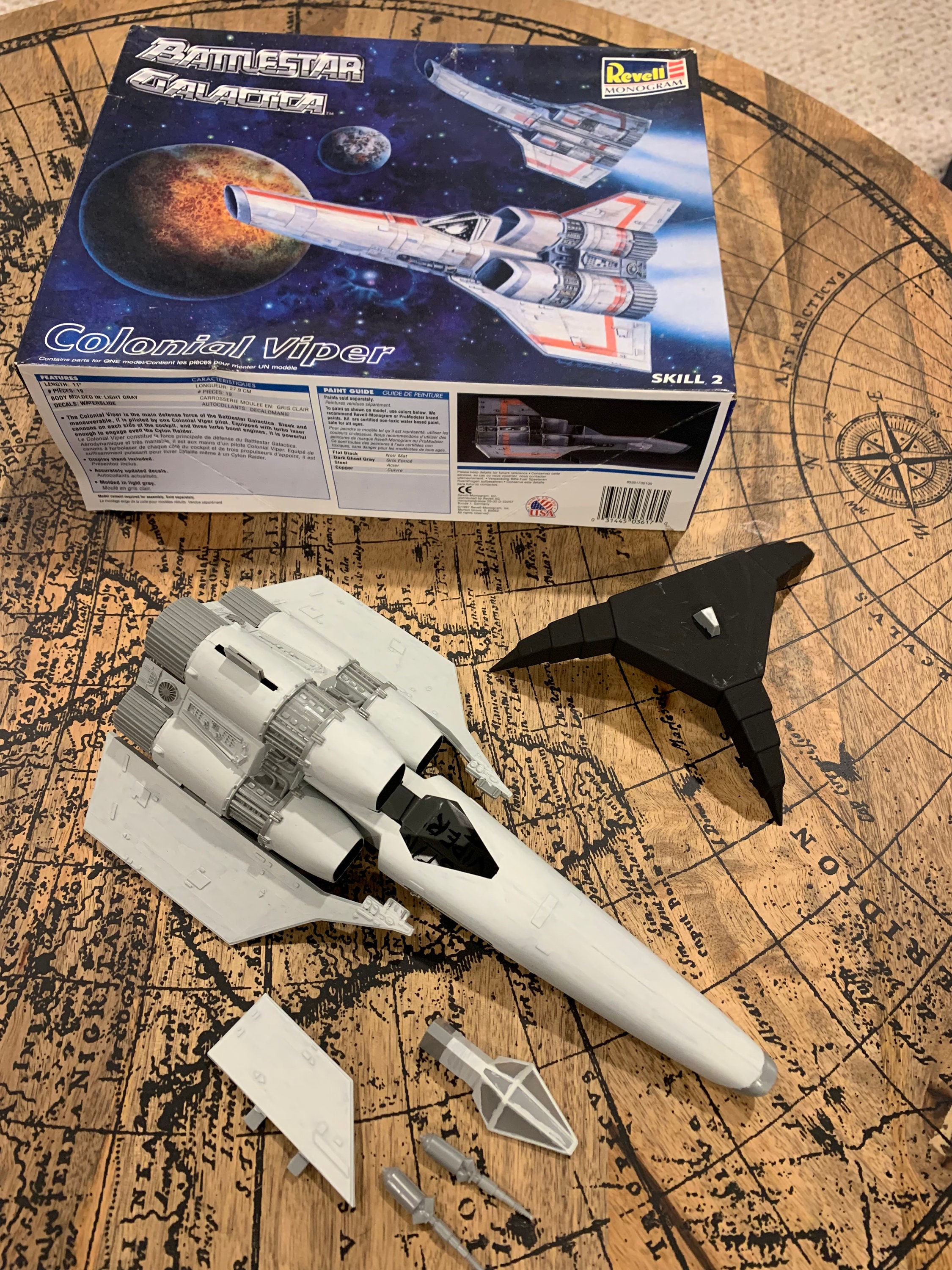 Battlestar Galactica Colonial Viper Model - Etsy