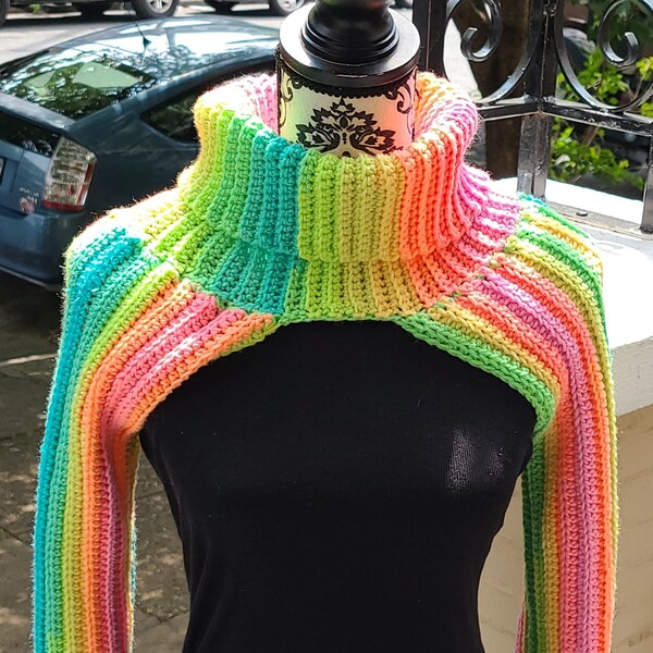 Turtleneck Shrug - Etsy