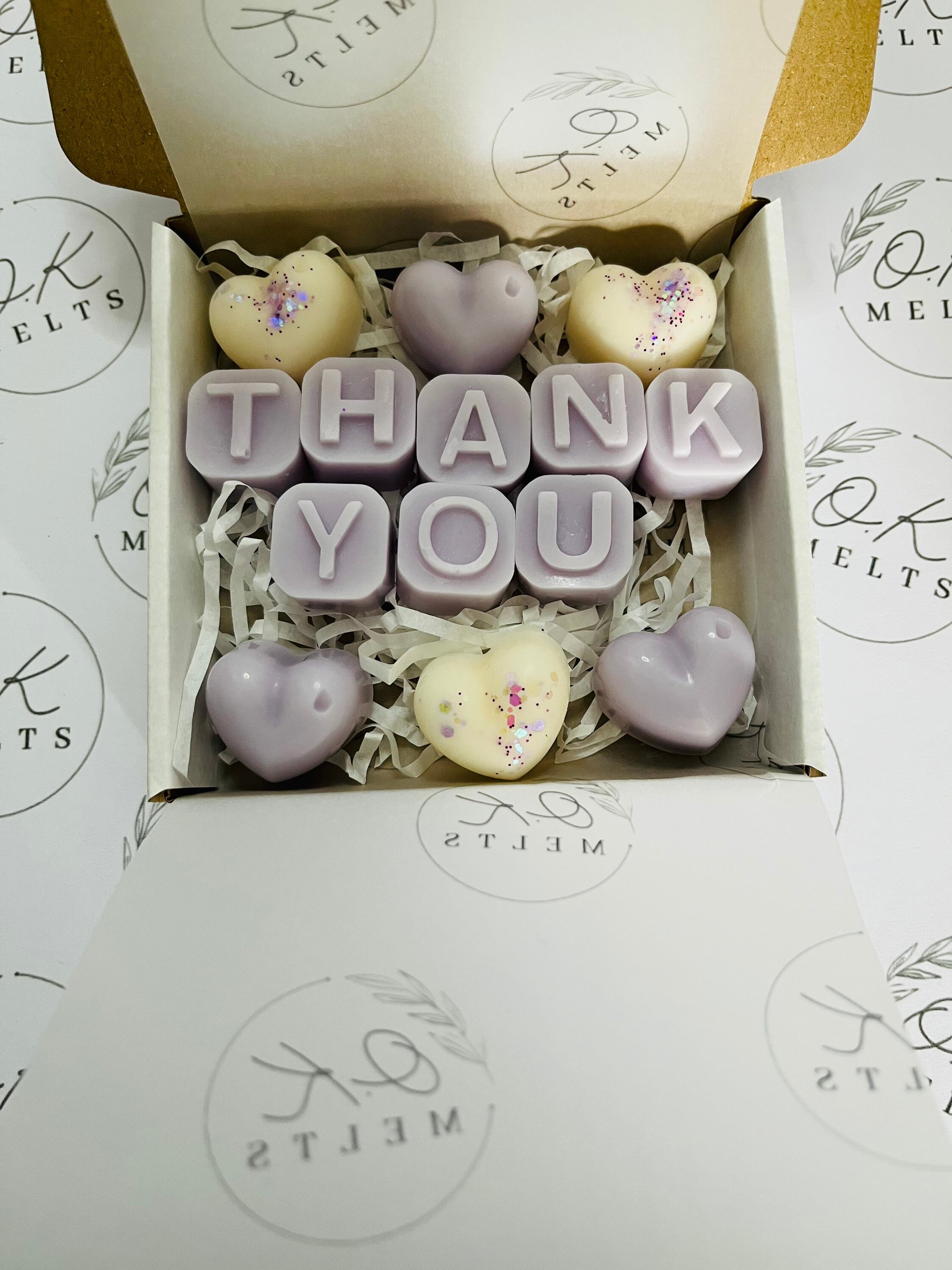 Thank You Gift Set Thank You Wax Melts. - Etsy UK